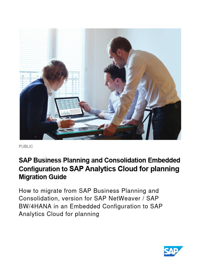 SAP BPC Embedded Configuration To SAP Analytics Cloud For Planning Migration Guide | PDF | Cloud ...