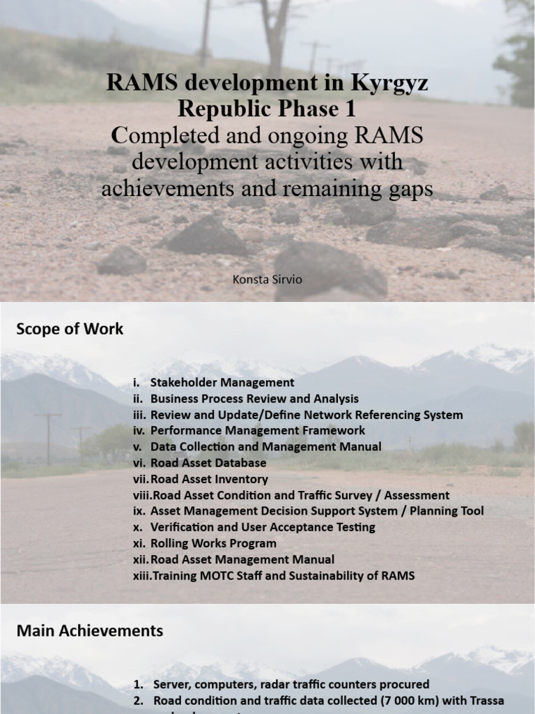 Session 2 RAMS Development ENG | PDF | Business | Computers