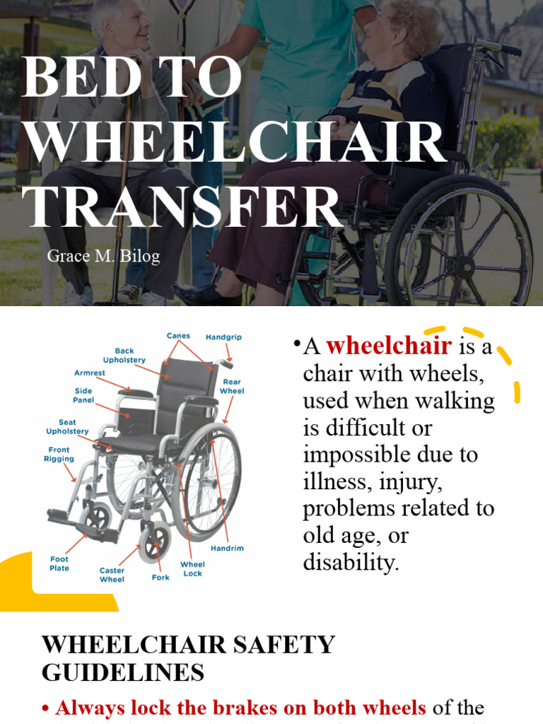 Bed to Wheelchair Transfer Guide | PDF