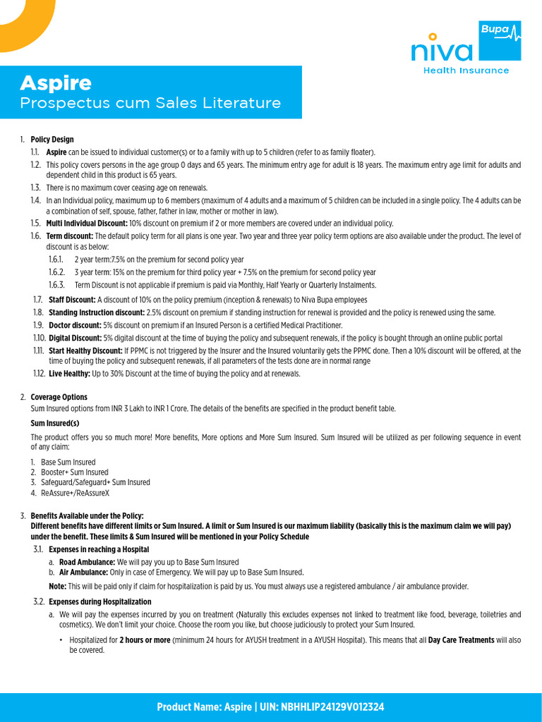 Aspire Prospectus | PDF