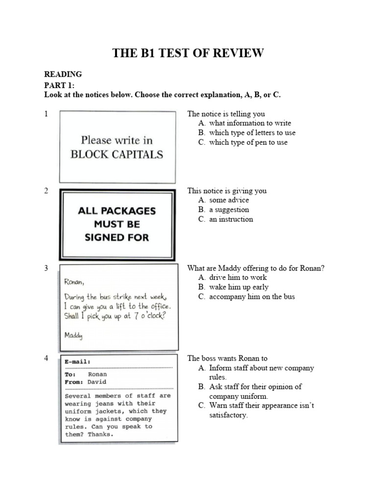 BÀI TEST tiếng anh | PDF