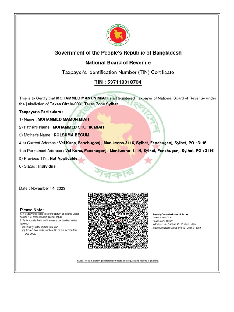 E TIN | PDF