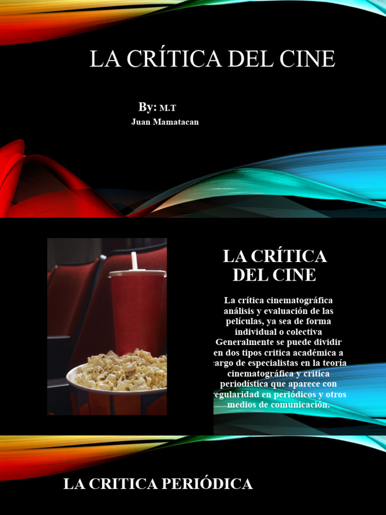 La Critica Del Cine | PDF | Estudios de idiomas extranjeros
