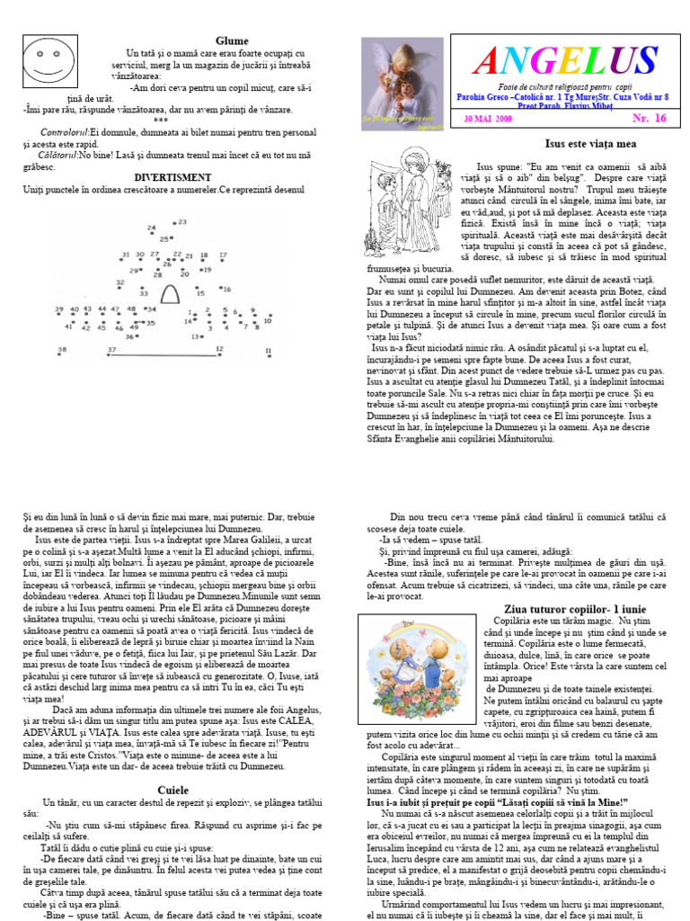 NR 16-30 Mai ISUS ESTE VIATA MEA | PDF