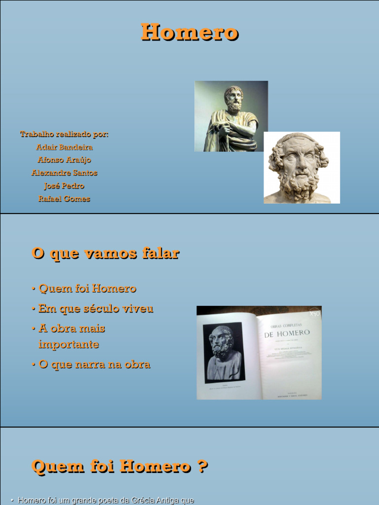 Homero | PDF