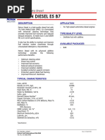 BP Ultimate Diesel 50 Specifications | PDF | Diesel Fuel | Exhaust Gas