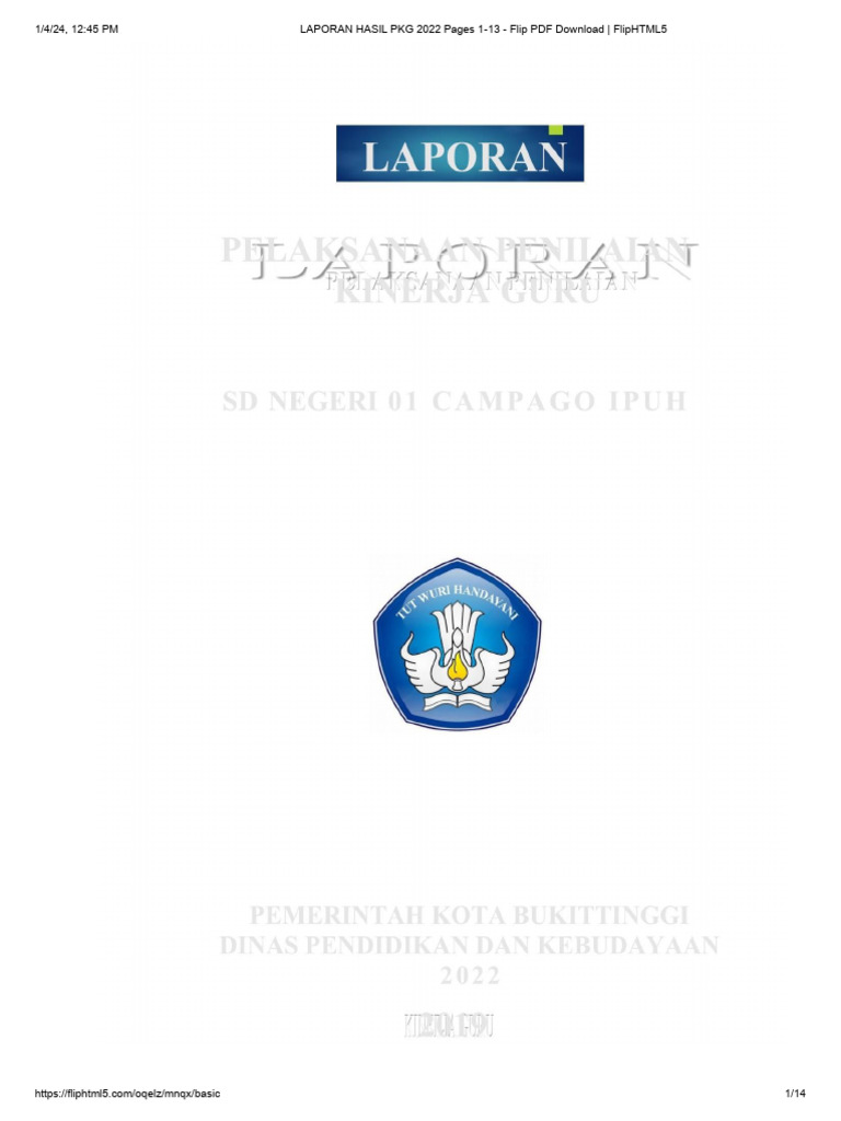 Laporan Hasil PKG 2022 | PDF | Computers | Technology & Engineering