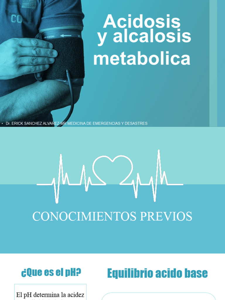 Acidosis y Alcalosis | PDF | Solución tampón | Metabolismo