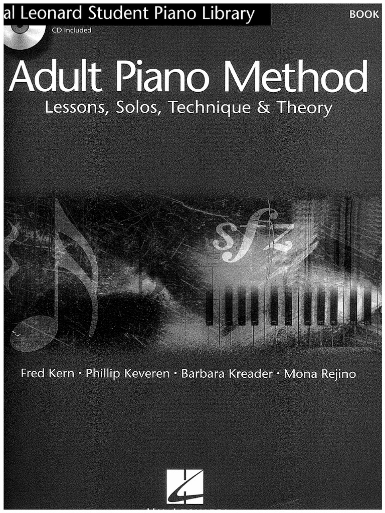 Adult Piano Method - Book 1 | PDF