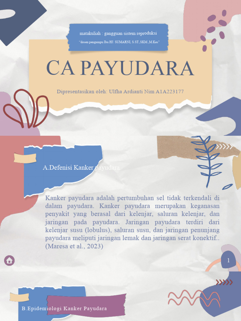 Ca Payudara | PDF | Pengembangan Diri | Sains & Matematika