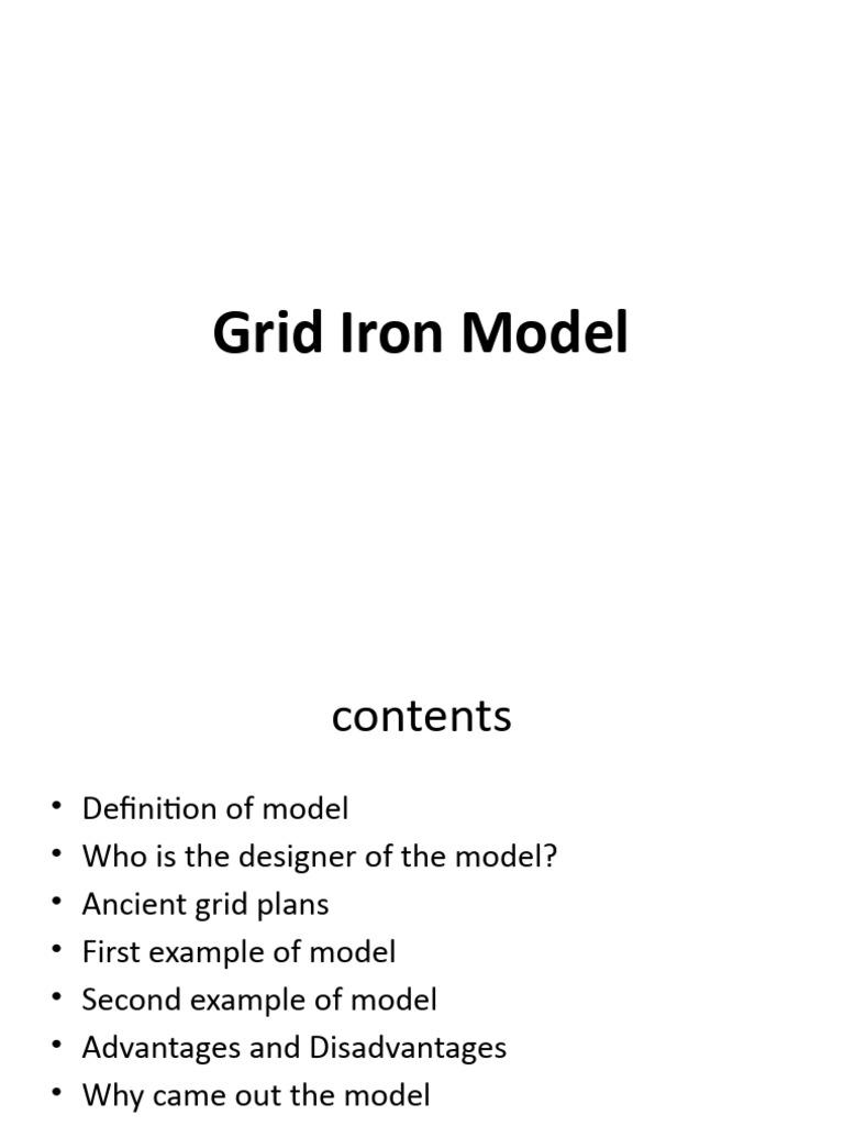 Grid Model | PDF