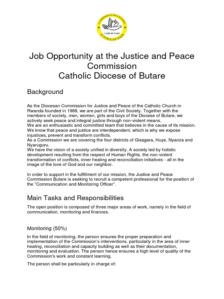 Job Advert - 2024 | PDF