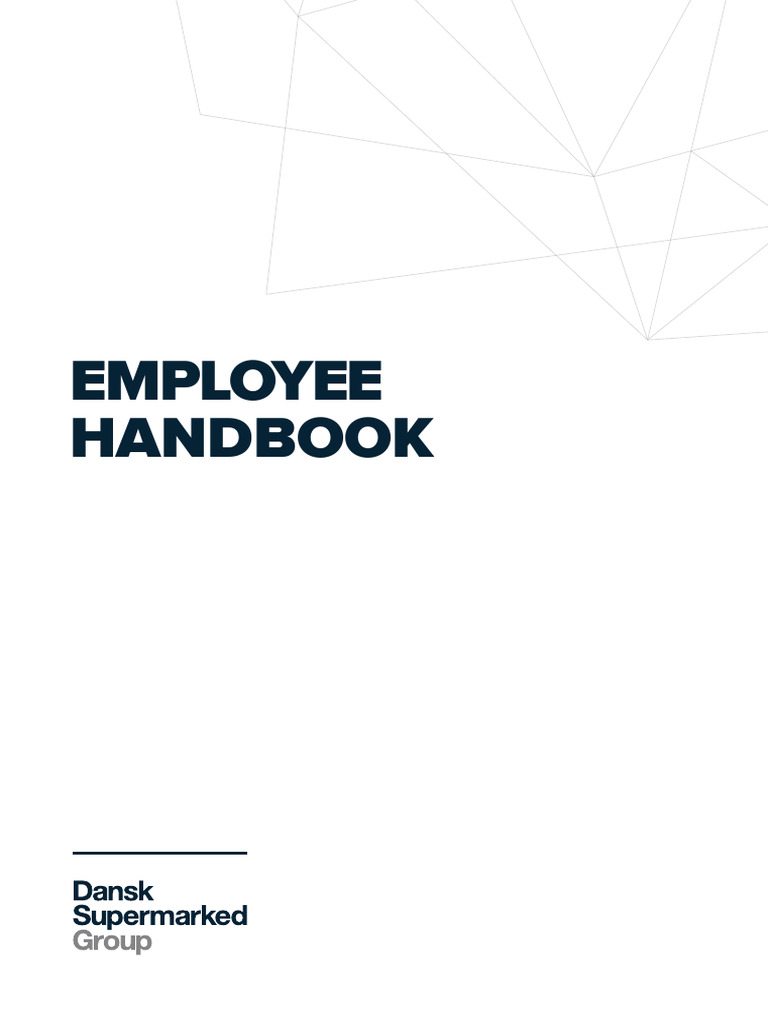 Employee Handbook | PDF | Occupational Safety And Health | Employment