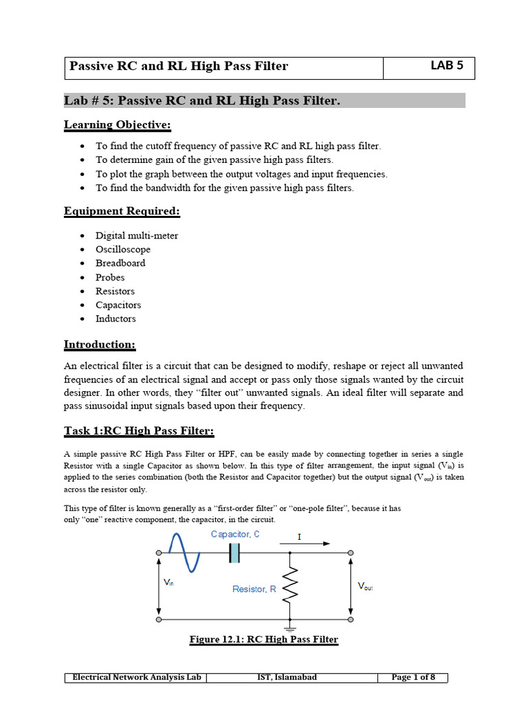Lab5 Completed | PDF | Science & Mathematics | Computers