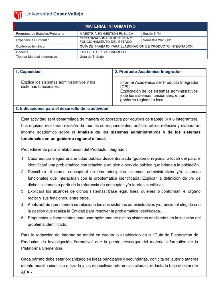 Material Informativo | PDF