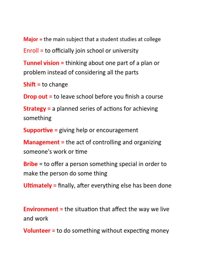 Listening Words | PDF