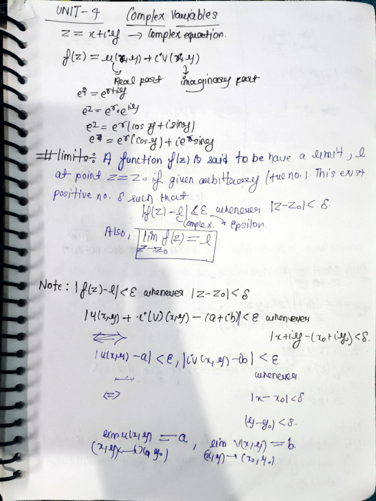 Maths Unit 4 (Sem 3) | PDF