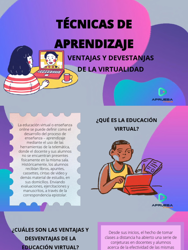 Ventajas y Desventajas de la Educación Virtual | PDF | Enseñando ...