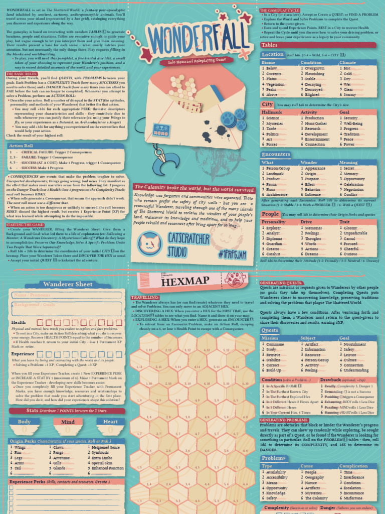 WONDERFALL v1.2 | PDF