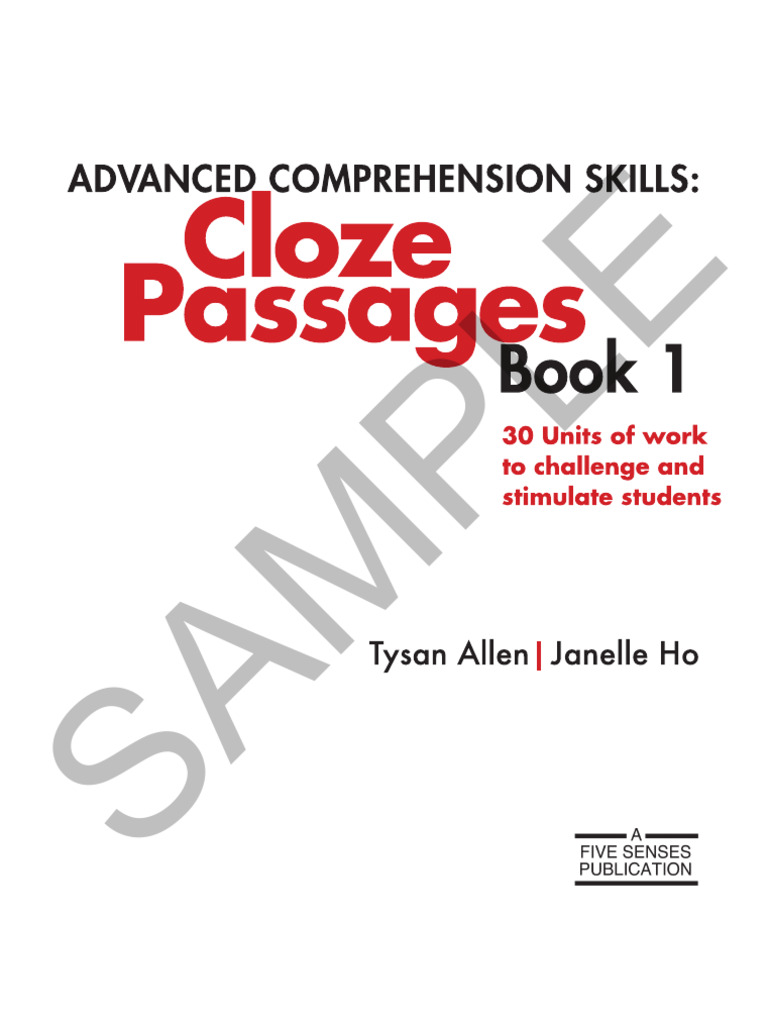 SAMPLE ACS Cloze B1 - 20231219014801 | PDF | Reading Comprehension