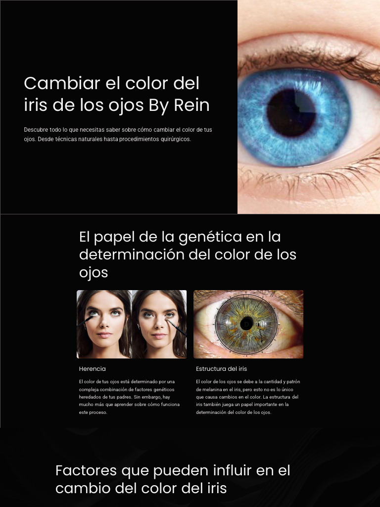 Cambiar El Color del-iris-de-los-ojos-By-Rein - Unlocked | PDF