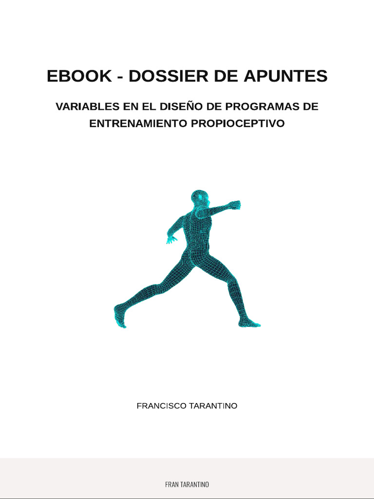 Diseño de Ejercicios Propioceptivos | PDF