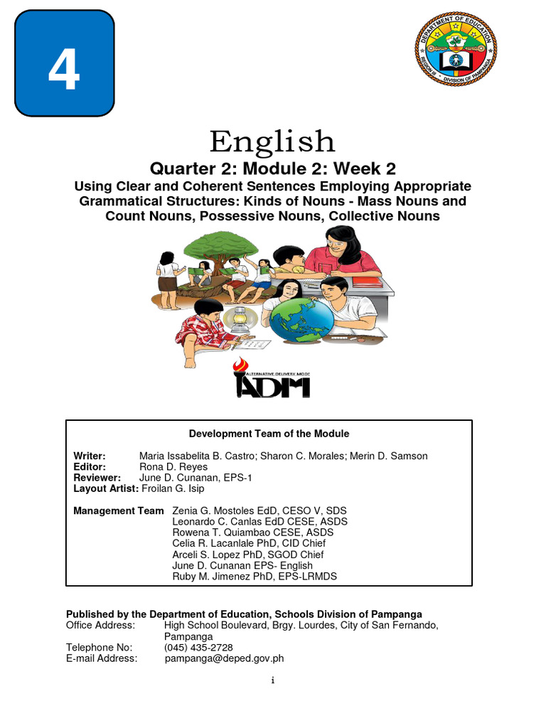 English: Quarter 2: Module 2: Week 2 | PDF