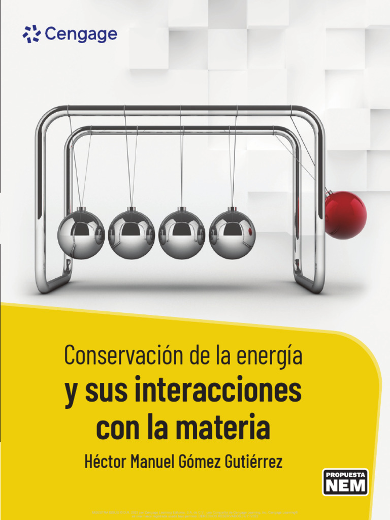 Conservacion de La Energia y Su Interaccion Con La Materia LIBRO | PDF | Impulso | Calor