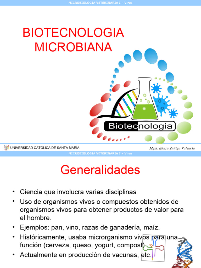 Biotecnología Microbiana | PDF