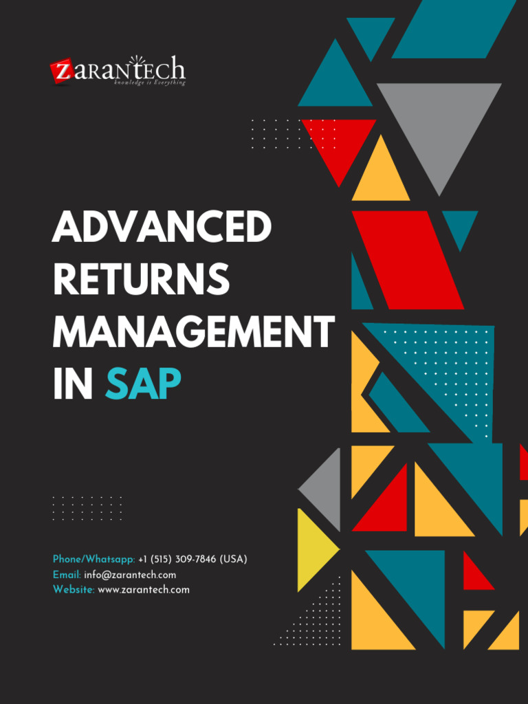 Advanced Returns Management in SAP | PDF