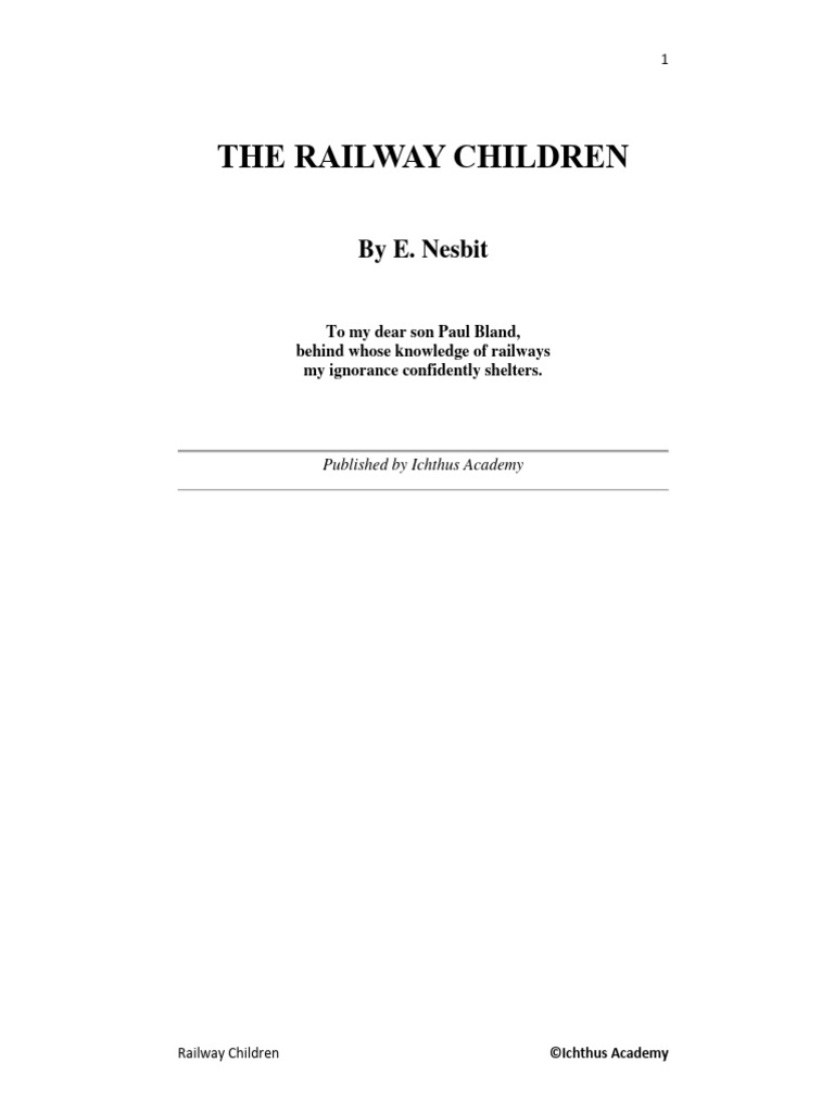 The Railway Children | PDF