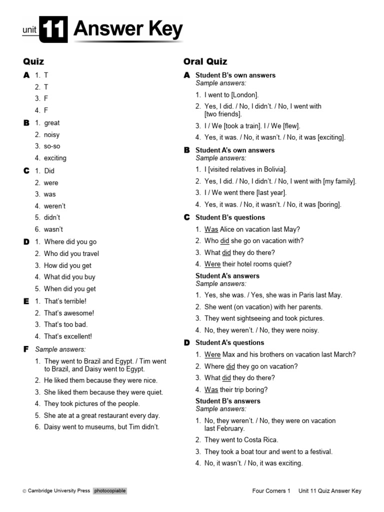 FC1 - Q11 - Key (WWW - Languagecentre.ir) | PDF