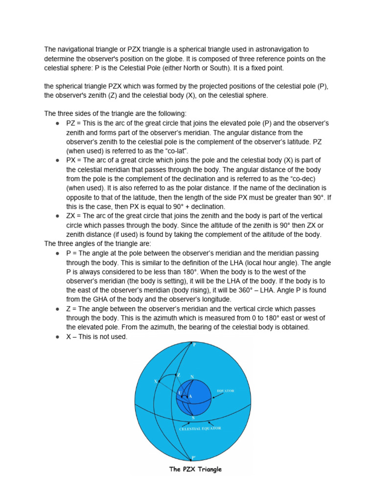 PZX Triangle | PDF