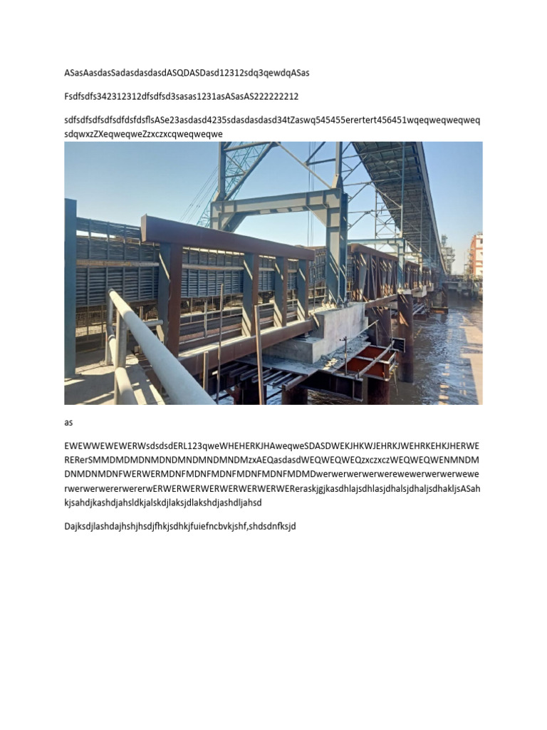 Random Text and Characters Document | PDF