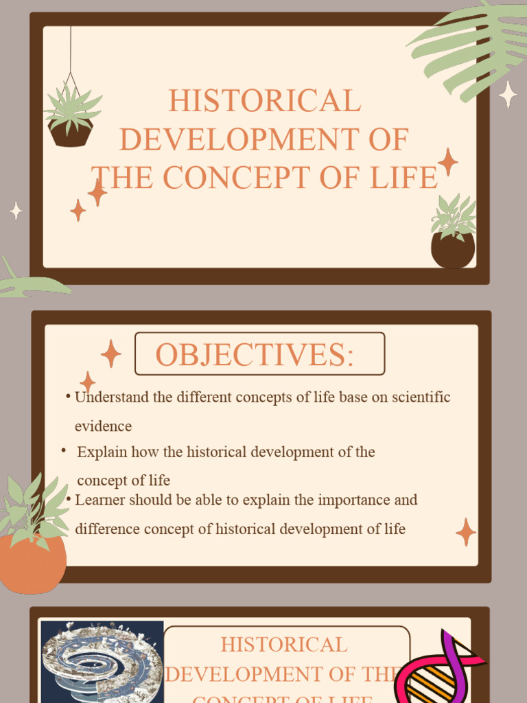 Evolution of Life Concepts | PDF | Social Science