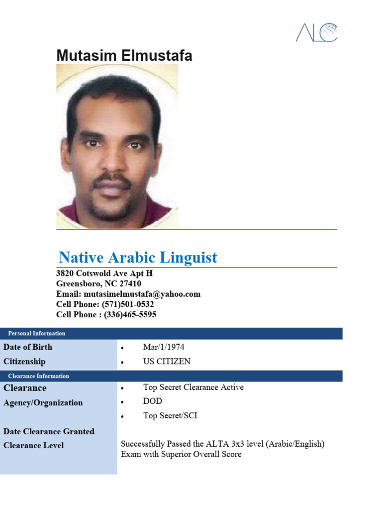 Mutasim Al Mustafa - Resume Jul 2022 | PDF