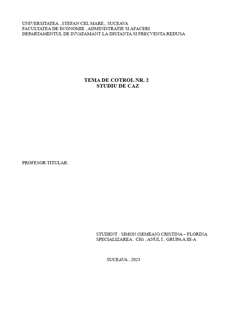 TC 2 Management | PDF