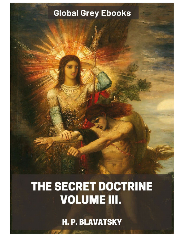 Helena Blavatsky - Secret Doctrine Volume III | PDF | Plato | Neoplatonism