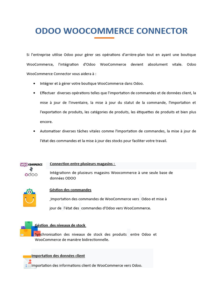 Odoo Woocommerce Connector | PDF Odoo Woocommerce Connector | PDF