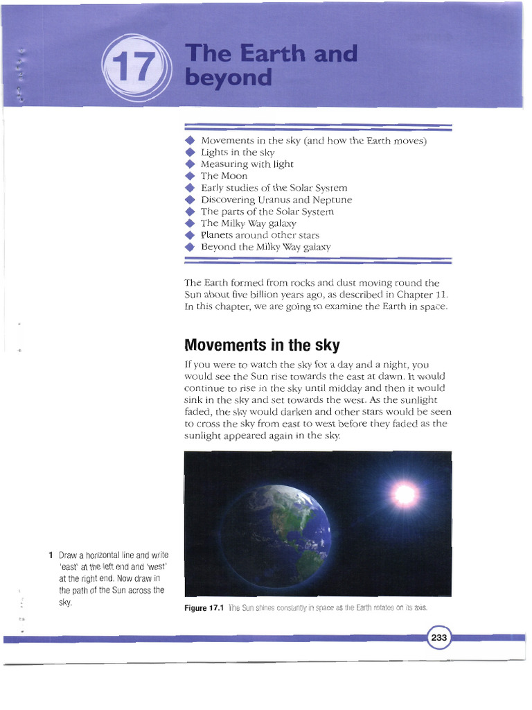 The Earth and Beyond | PDF