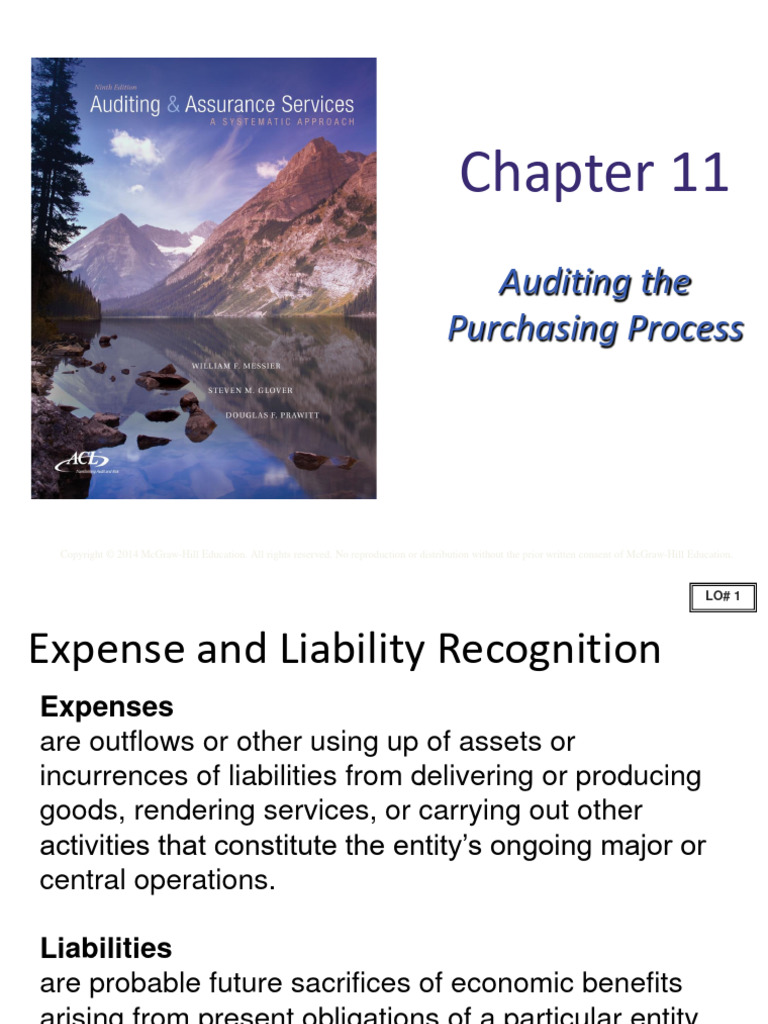 Chapter 11 - Audit The Purchasing Process | PDF