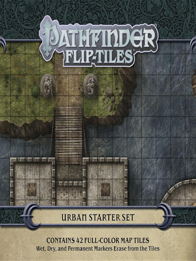 Pathfinder Flip-Tiles Urban Starter Set (PZO4077) | PDF