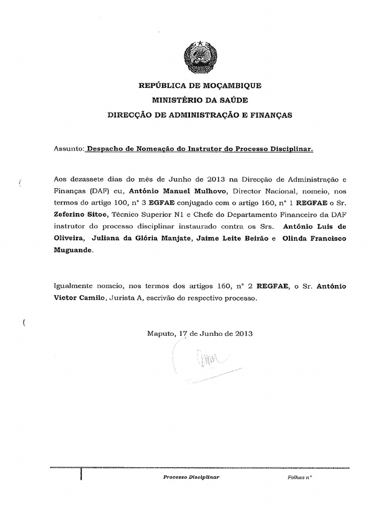 11 Processo Disciplinar | PDF