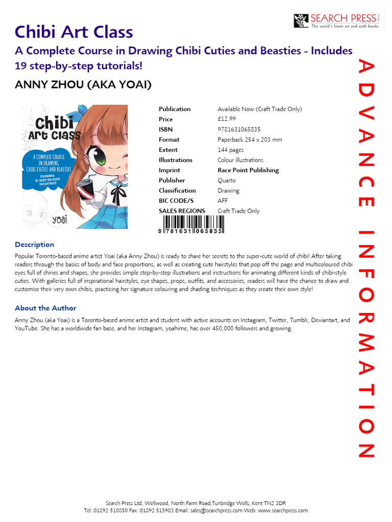 9781631065835 Chibi Art Class | PDF