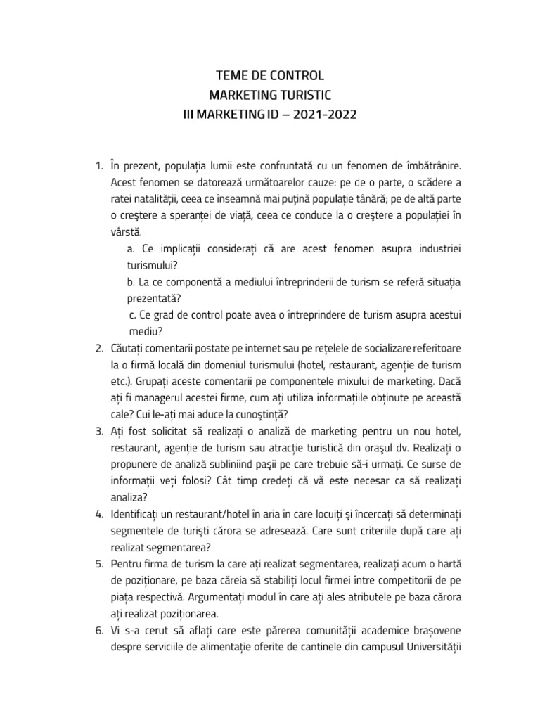 2022 - Mktur Id - Teme de Control | PDF