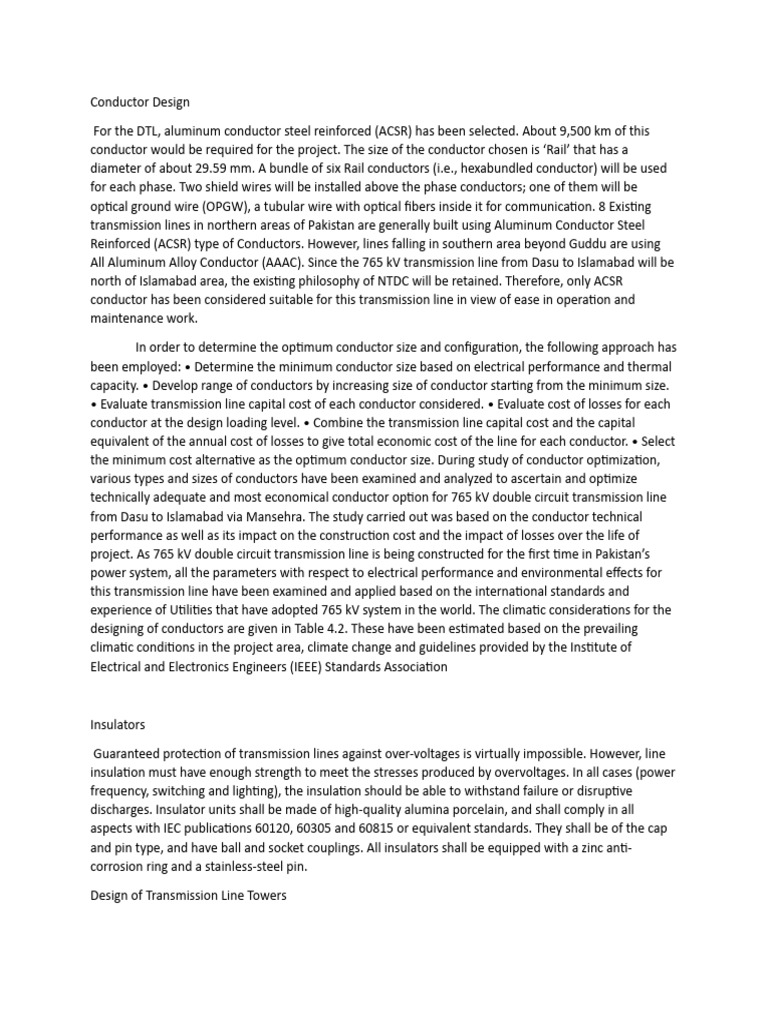 Conductor Design | PDF