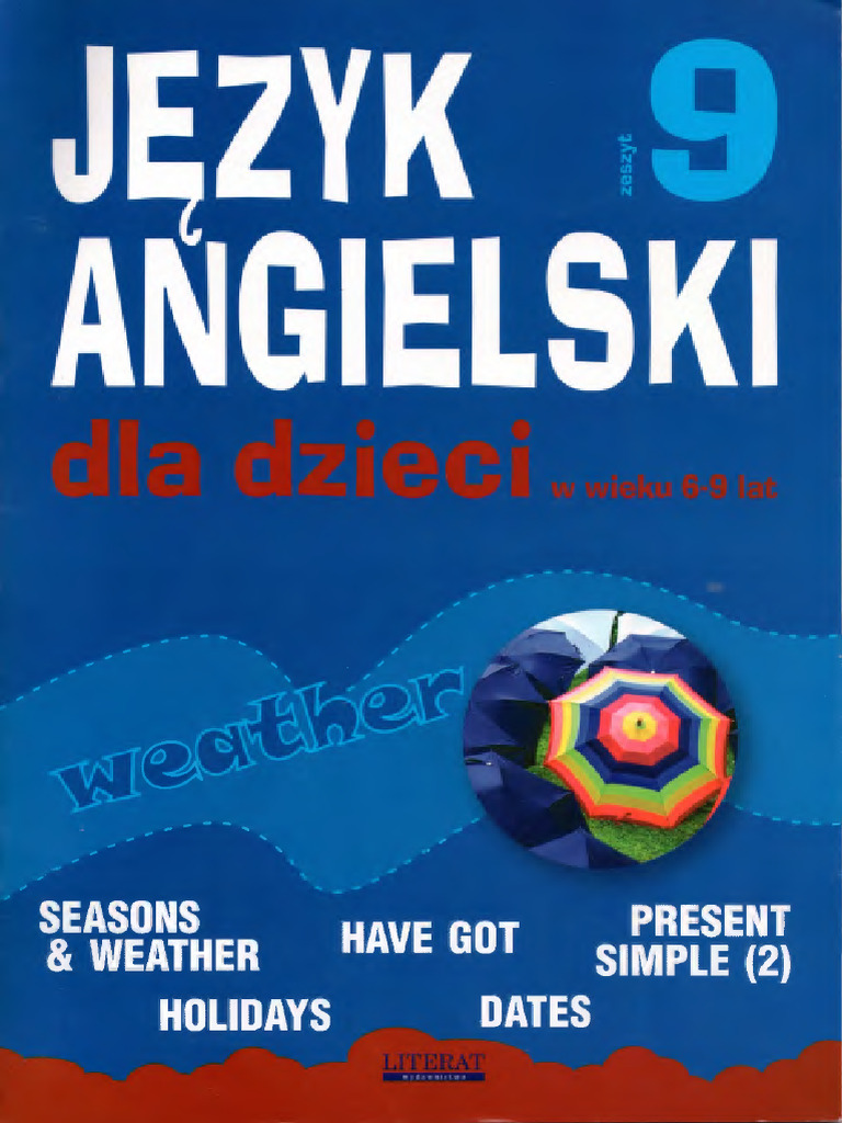 JÄ - Zyk Angielski Dla Dzieci W Wieku 6-9 Lat. Zeszyt 9 | PDF