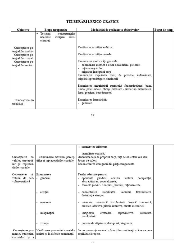 Disgrafie Dislexie | PDF