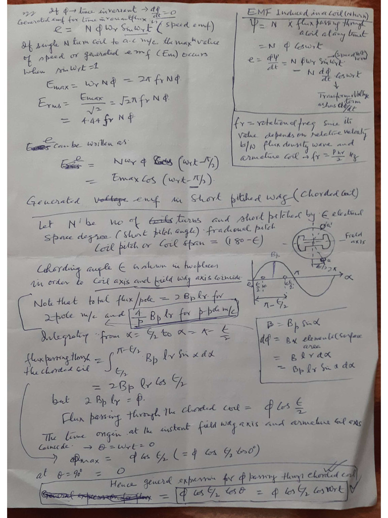 Distribution and Pitch Factors | PDF