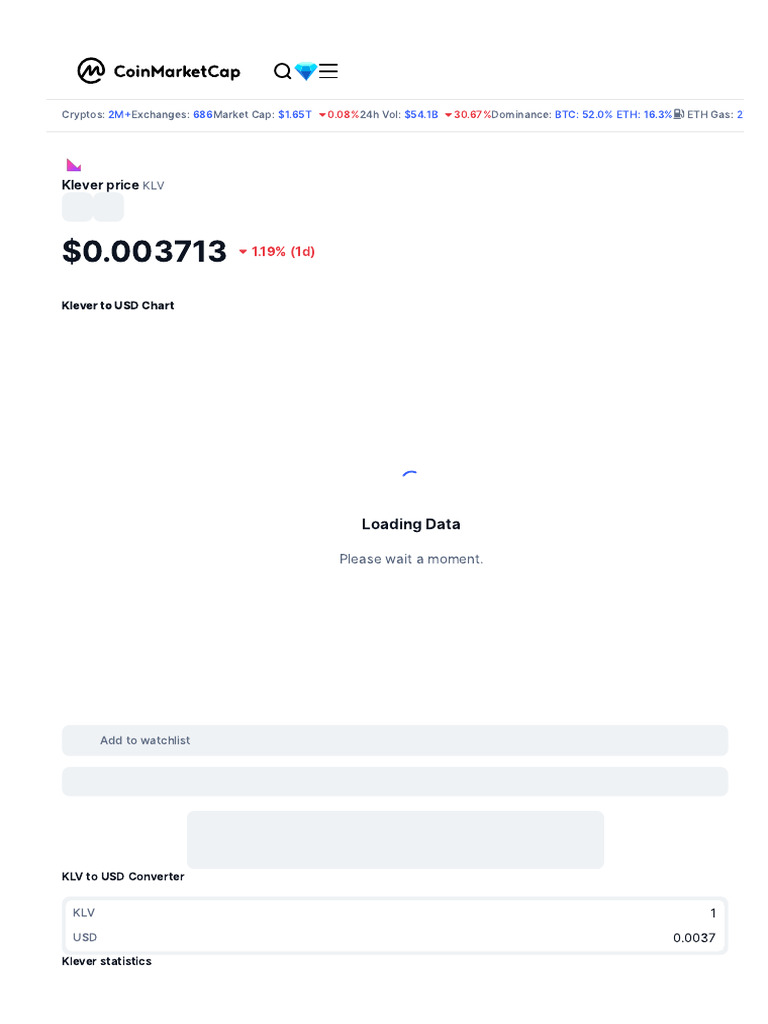 Where to Buy Klever Coin (KLV) | PDF | Cryptocurrency | Service Industries